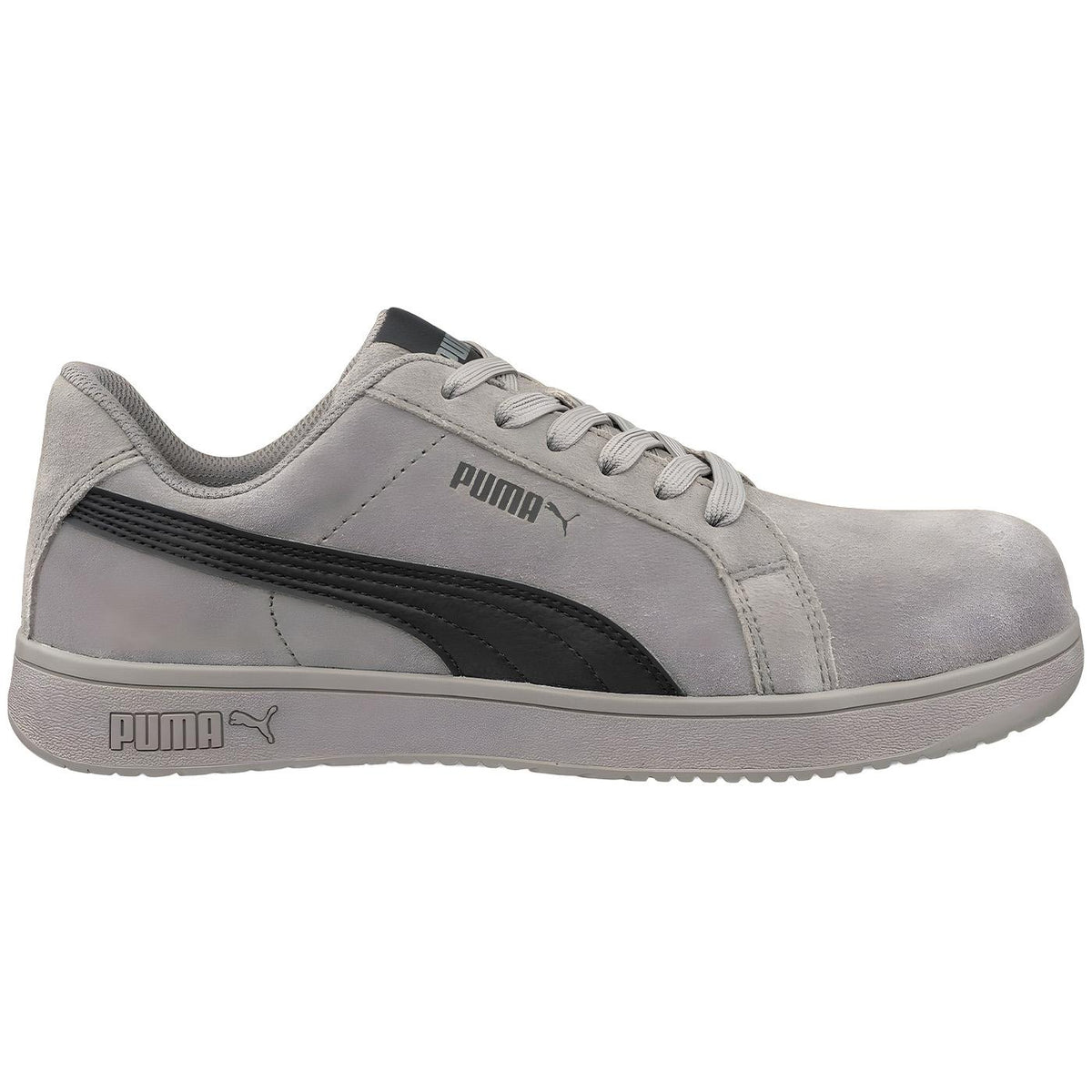 Puma Safety Iconic Composite Toe Work Shoes – Stone – Steel Toes