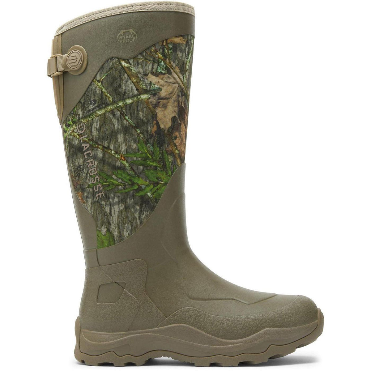 Lacrosee Alpha Agility Snake Boot 17" NWTF Mossy Oak Obsession – Steel Toes