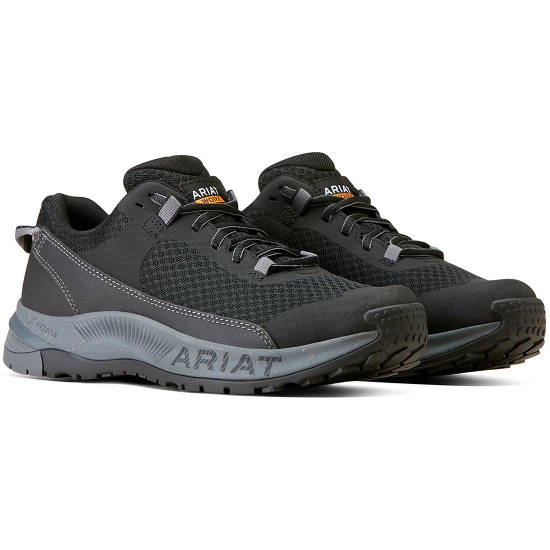 Ariat Outpace Shift Soft Toe Shoe - Black – Steel Toes
