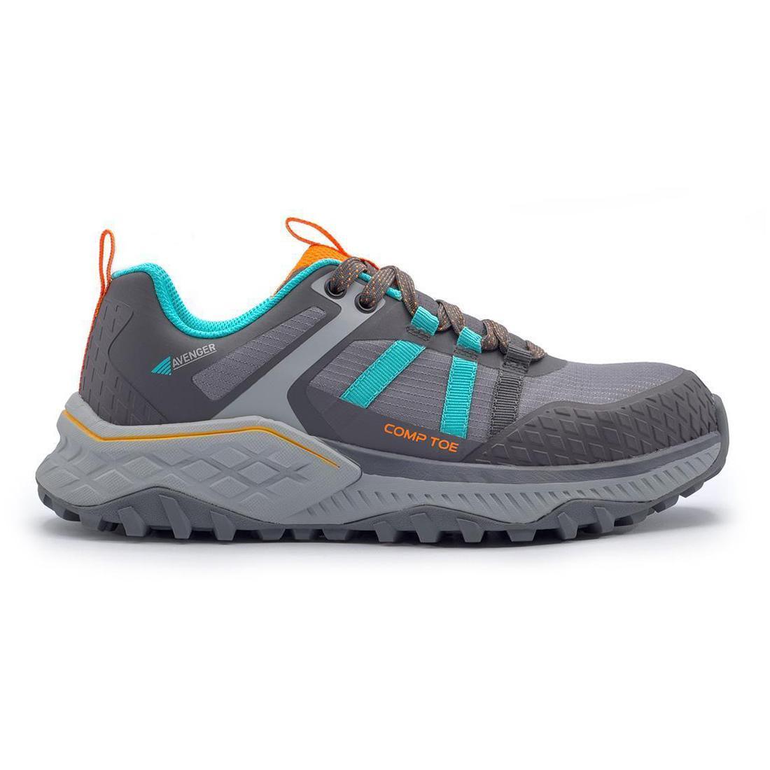 Avenger Aero Trail Women's Composite Toe Shoes Grey – Steel Toes