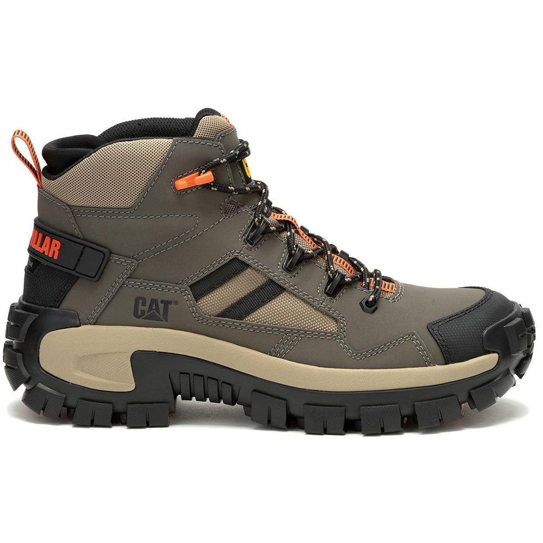 Caterpillar Men's Invader Mid Comp Toe Boot - Tan/Green – Steel Toes