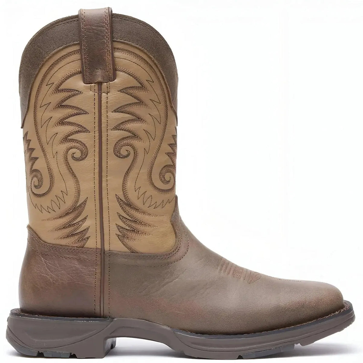 Durango Ultra-Lite Soft Toe Western Boot – Brn – Steel Toes