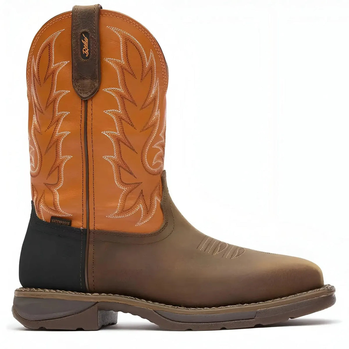 Durango Workin’ Rebel Steel Toe WP Boot – Orange – Steel Toes