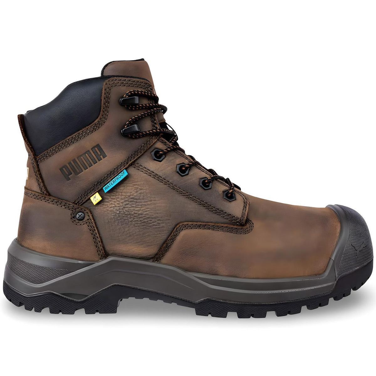 Puma Safety Granite Hd Metguard Mid Composite Toe Work Boot 632735 ...