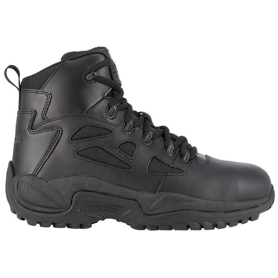Reebok Rapid Response Rb Tactical Black 6" Comp ToeBoot withZip RB8674 ...