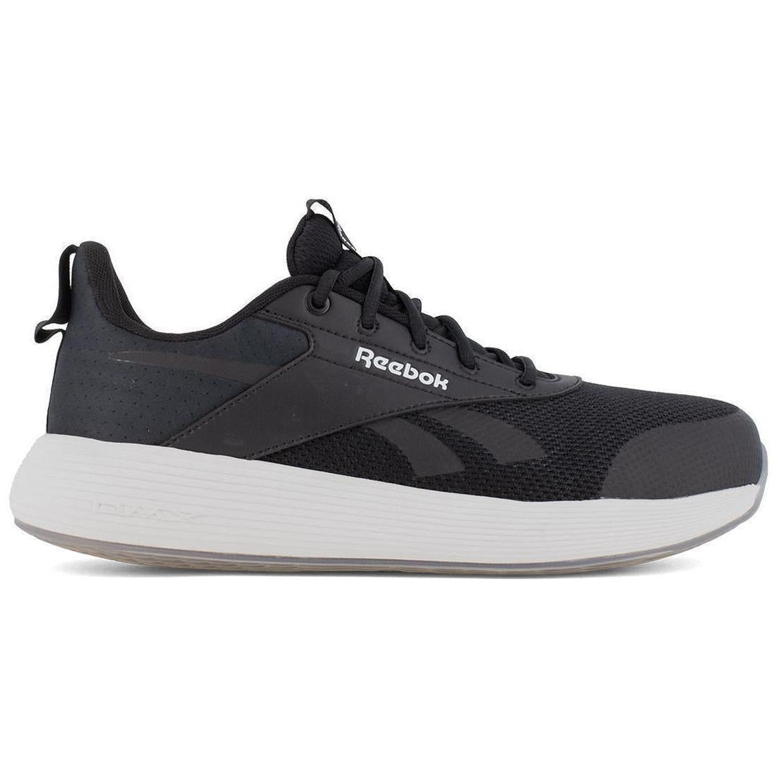 Reebok Women's Dmxair Comfort+ Comp Toe Black and White RB358 – Steel Toes