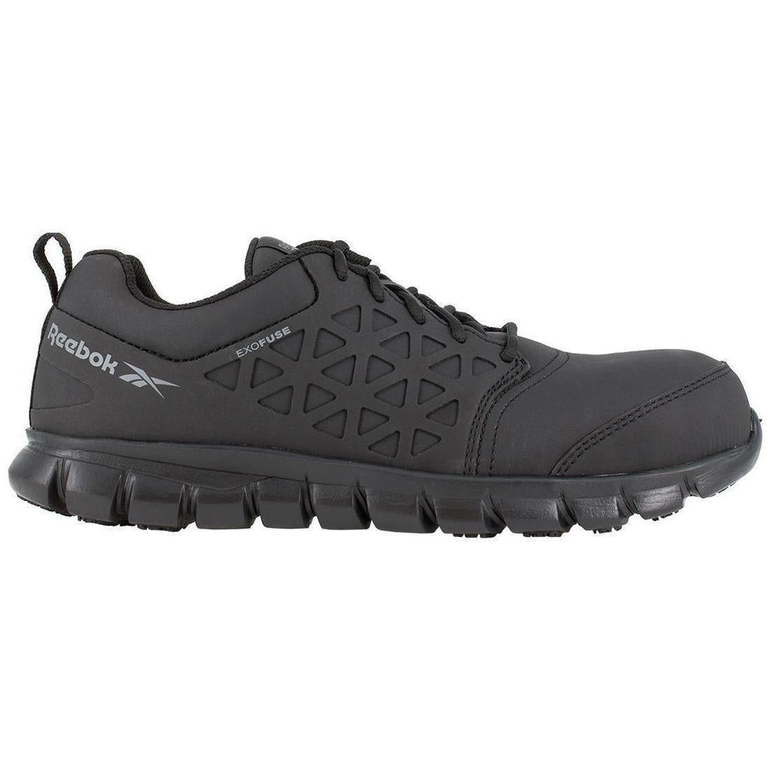 Reebok Work Sublite Comp-Toe Shoe Black Exofuse – Steel Toes