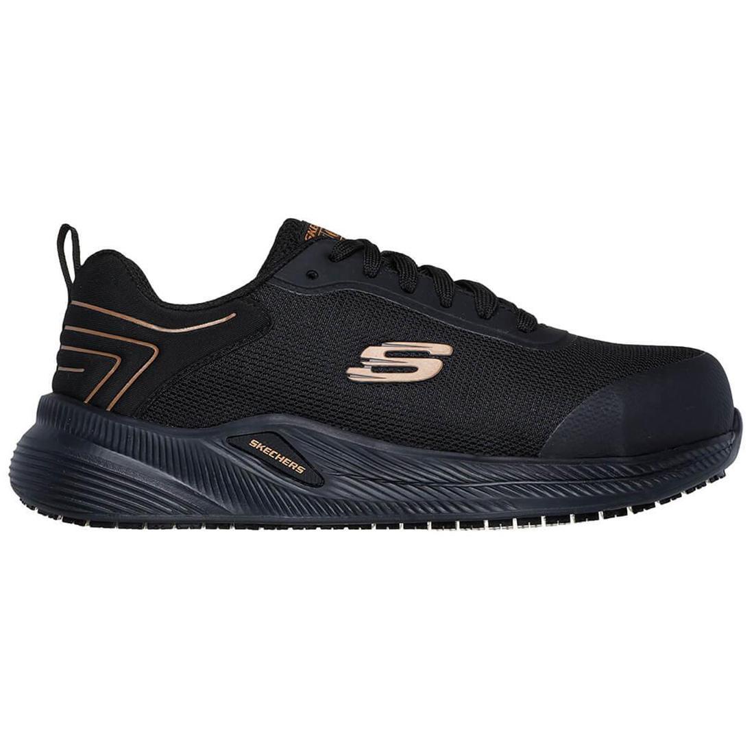 Skechers Cabix Nia Comp Toe Shoe - Blk – Steel Toes