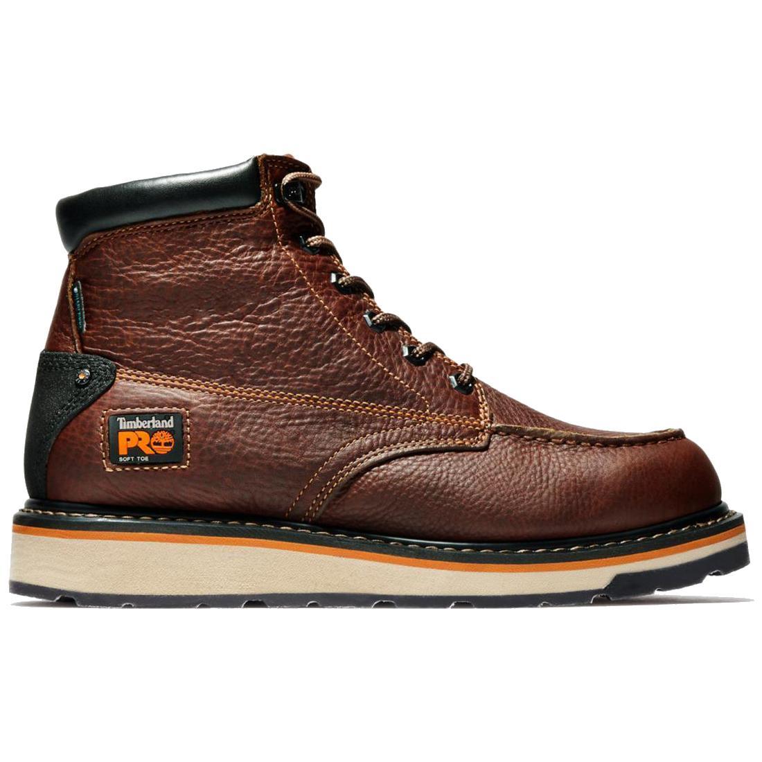 Timberland Pro Gridworks WP Red/BRN Boot – Steel Toes