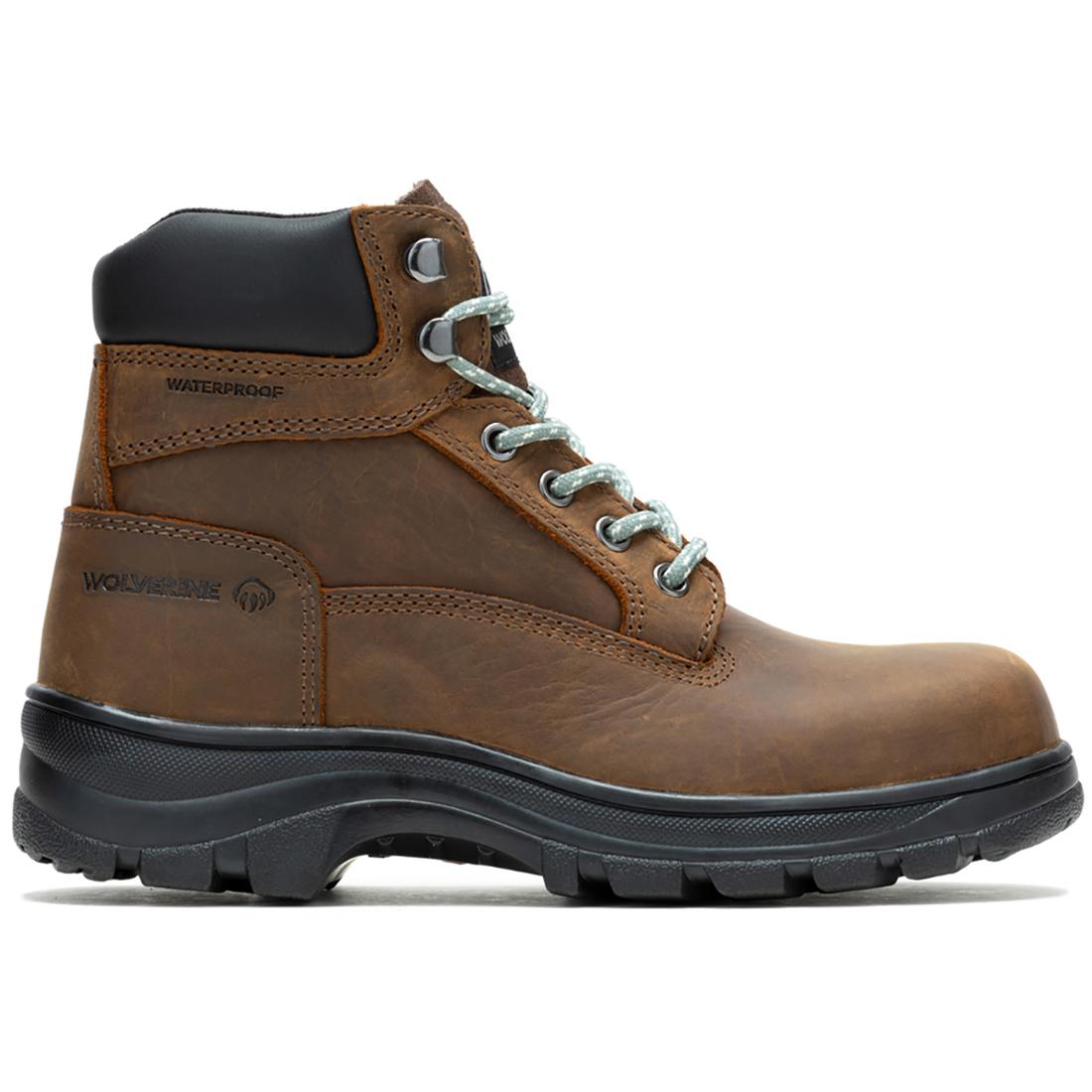 Wolverine Carlsbad WP Women’s Steel Toe Boot - Brown – Steel Toes